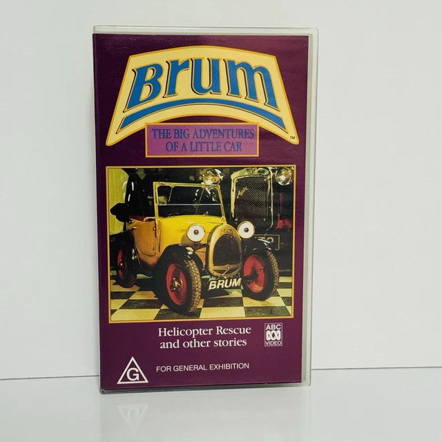 BRUM HELICOPTER RESCUE and Other Stories VHS Tape Rare ABC Video 1995 ...