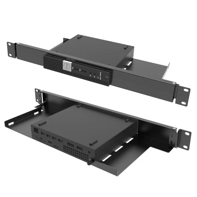 MINI RACK MOUNT for Dell OptiPlex Micro Form Factor Case-1U Hinged ...