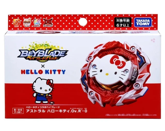ORIGINAL TAKARA TOMY Beyblade Burst B-00 Booster Astral Hello Kitty. Ov ...