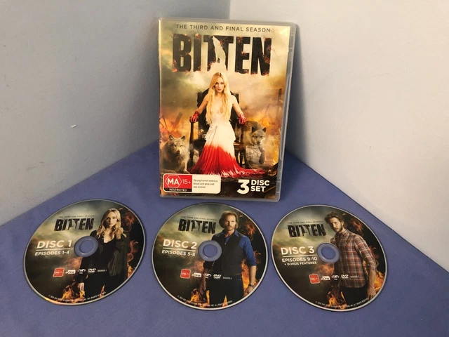 BITTEN 2014 SERIES Complete Third & Final Season 3 Laura Vandervoort DVD R4 $17.95 - PicClick AU
