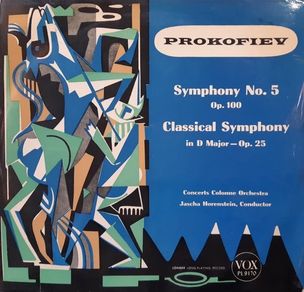 PROKOFIEV - SYMPHONY No. 5 Op. 100 / Classical Symphony In D Major - Op ...