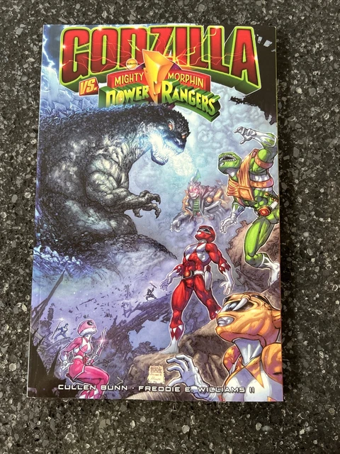 GODZILLA VS MIGHTY MORPHIN POWER RANGERS GRAPHIC NOVEL (120 Pages) New ...