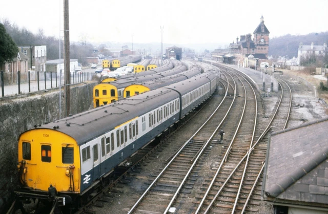 5192 ORIGINAL COLOUR Slide Demu Class 205 Number 1101 At Tunbridge ...
