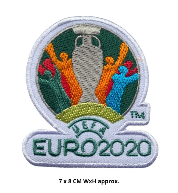 UEFA EURO 2020 Football Logo Sports Patch Embroidered Sew On/Iron On ...