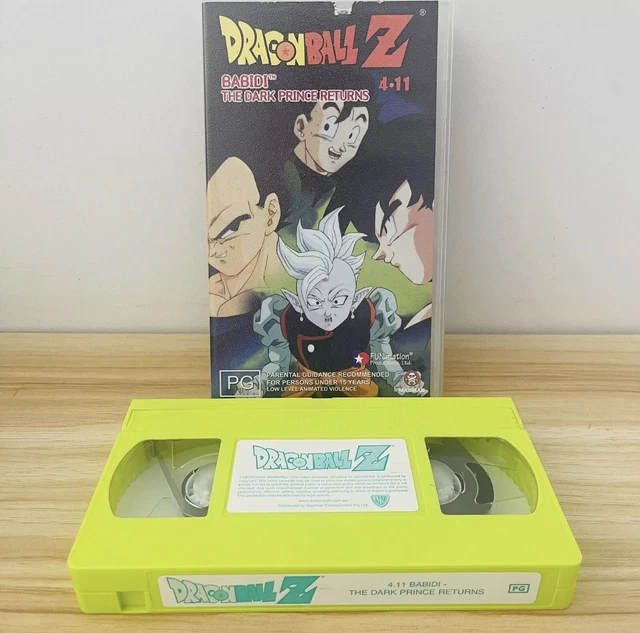 DRAGON BALL Z VHS Tape Episode 4.11 Anime Retro Vintage $20.01 ...