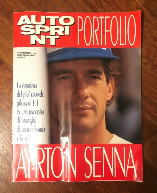 AYRTON SENNA &PORTFOLIO - La Carriera" Autosprint - UNICO - Per COLLEZIONISTI - EUR 15,00 ...