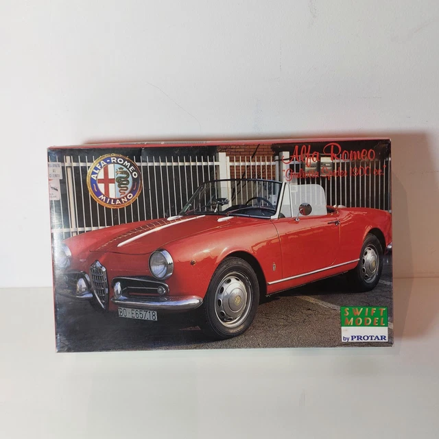 1/24 SWIFT MODEL protar 224 maquette Alfa Roméo Giulieta spider 1300 cc ...