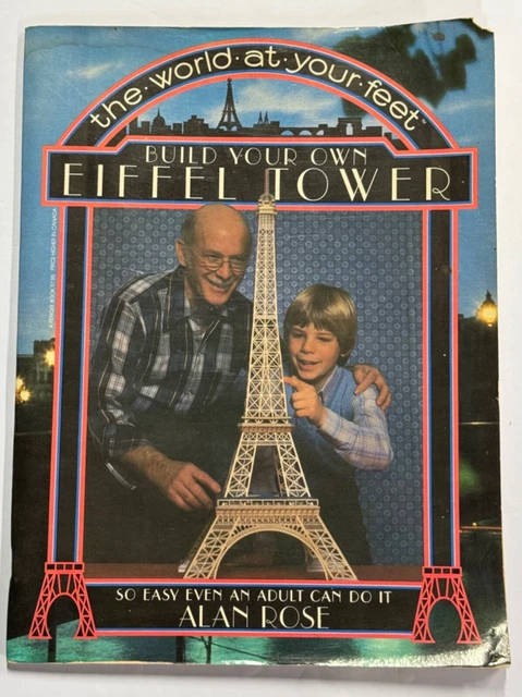 BUILD YOUR OWN Eiffel Tower - Papercraft Model Book- Pedigree Books ...
