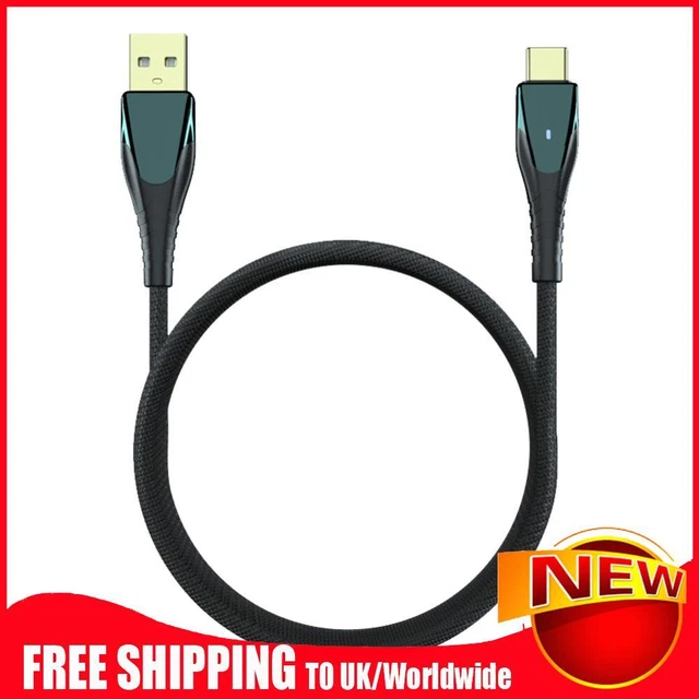 PER NS SWITCH Pro/PS5/XBOX 3 metri cavi di ricarica USB controller linea caricabatterie EUR 10 ...