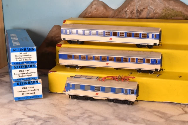 KLEINBAHN H0 BR. 4010.18 E-Triebzug Transalpin der ÖBB 3-tlg. EUR 63,00 ...