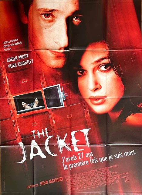 AFFICHE CINÉMA THE JACKET 120x160cm Poster / Adrien Brody / Keira ...