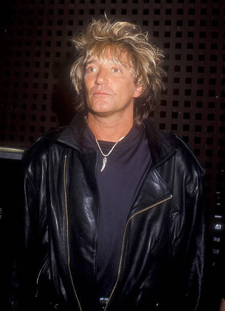 ROD STEWART DURING 1988 MTV Video Music Awards in Los Angeles C .. Old ...