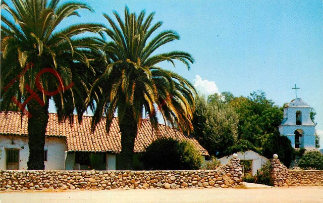 CARTE POSTALE, PALA, Old Mission and Campanile, La Asistencia De San ...