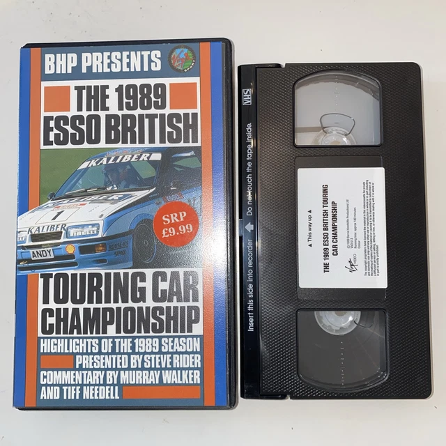 BHP PRESENTS THE Esso British Touring Car Championship VHS Video - Rare ...