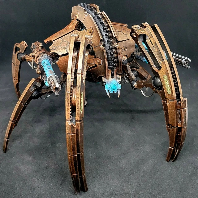 NECRON SERAPTEK HEAVY Construct Painted Warhammer 40k $945.00 - PicClick CA