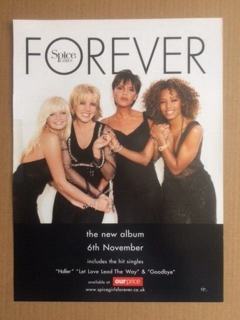 SPICE GIRLS &EX-SCRAPBOOK 2022" Original Vintage Magazine Advert ...