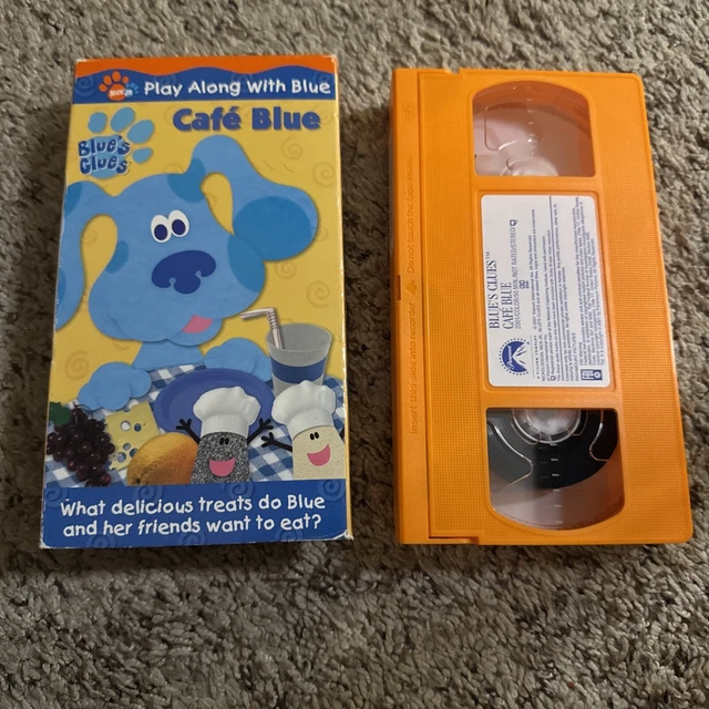 BLUES CLUES - Cafe Blue (VHS, 2001) £16.08 - PicClick UK