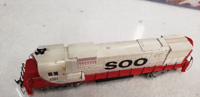 HO SCALE MANTUA Gp Soo Line Railroad #4301 Diesel Locomotive 🔥🔥🔥🔥🔥🔥🔥 $31.33 - PicClick AU
