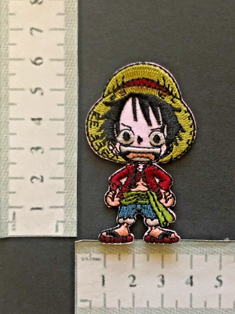 TOPPA TERMOADESIVA ONE Piece patch Straw Hat Luffy Monkey D. Rufy ...