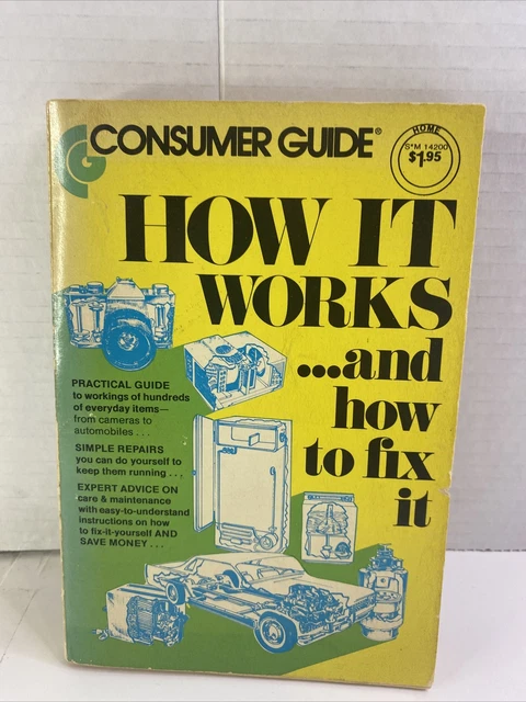 HOW IT WORKS And How To Fix It - Consumer Guide (Paperback, 1974) $62. ...