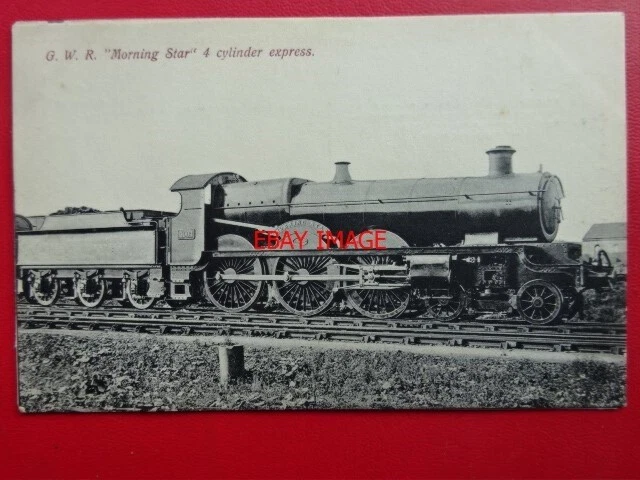 POSTCARD GWR LOCO No 4004 Morning Star £1.25 - PicClick UK