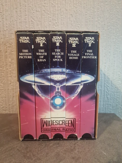 STAR TREK : The Movies 25th Anniversary Collector’s Set & Documentary ...