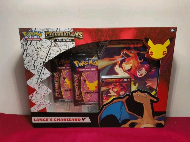 POKEMON TCG 25TH Anniversary Celebrations Lance's Charizard V ...