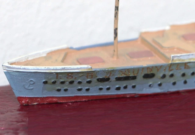 MINIATURE - PAQUEBOT marchand belge BAUDOUINVILLE - GASQUY - VINTAGE ...