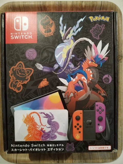 CONSOLE NINTENDO SWITCH OLED Edition Collector Pokémon Scarlet /Violet ...