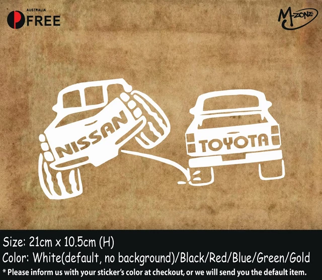 NISSAN PATROL NAVARA Sticker Decal -Reflective Decal Car Boat Funny ...