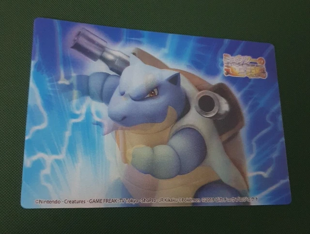 RARE JAPANESE POKEMON BLASTOISE Mewtwo Strikes Back Evolution ...