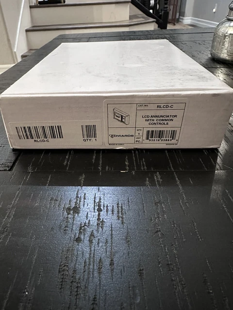 EDWARDS SIGNALING TECHNOLOGIES (EST) RLCD-C Remote Annunciator Fire ...