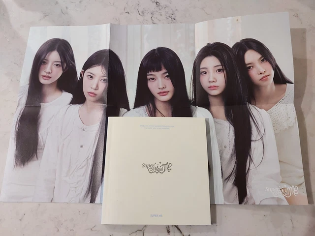 ILLIT 1ST MINI Album Super Real Me - Super Me All Member Hand Signed ...