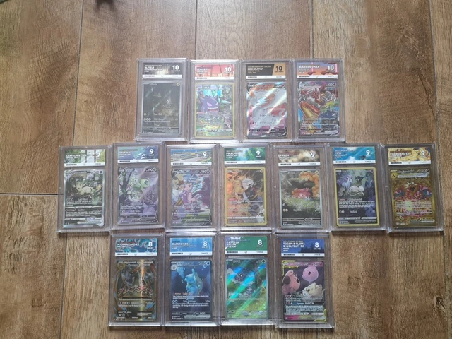 15 ACE GRADED pokemon card slab Bundle EUR 431,02 - PicClick IT
