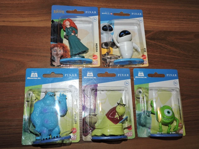 Disney Pixar Monsters Inc Brave Wall E Micro Collection Lot Of 5 Figures Nib 2500 Picclick Ca