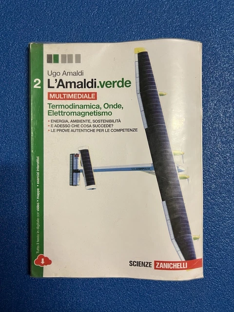 LIBRO: L’AMALDI VERDE, vol.2: Termodinamica, onde, elettromagnetismo ...