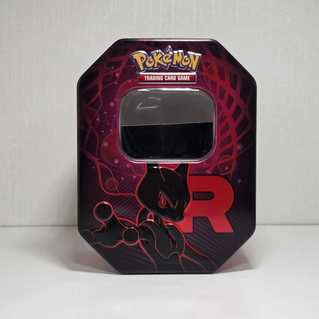POKÉMON TCG EMPTY Team Rockets Mewtwo Tin No Cards £1.13 - PicClick UK