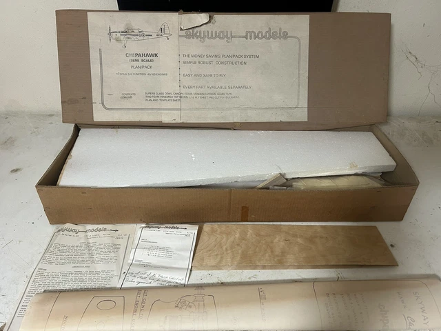 SKYWAY MODELS CHIPAHAWK Kit - Vintage/Retro Model £67.66 - PicClick UK