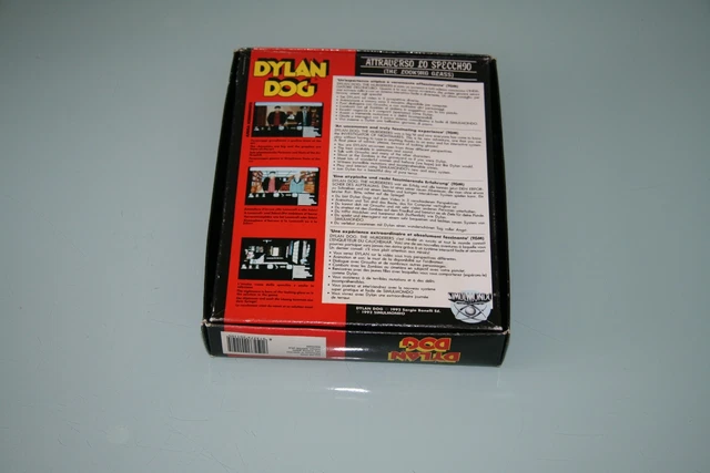 (COMMODORE AMIGA) DYLAN Dog Attraverso lo Specchio (Simulmondo) (Tested ...
