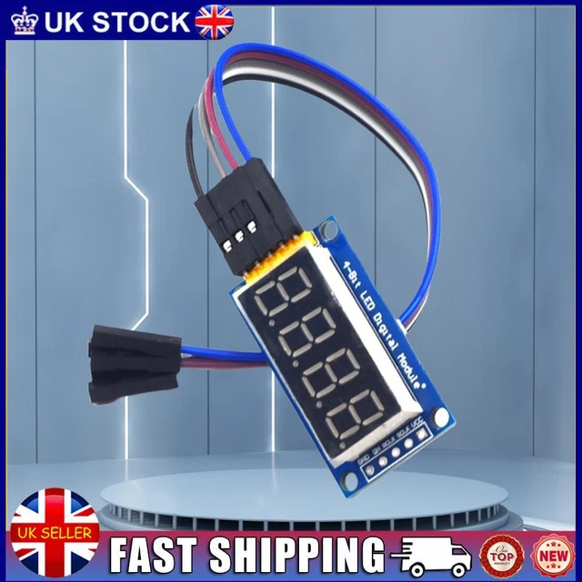 74HC595 DIGITAL LED Display Module 0.4 Inch Digital Display Board 4 ...