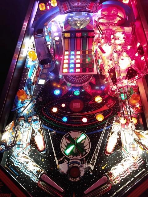 &PIN BOT& LED-ERSATZPLATINEN-SET, WILLIAMS Flipper, 5,4...6,8VDC ...