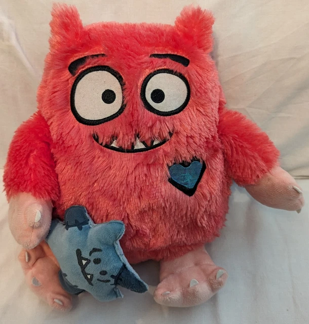 LOVE MONSTER TEDDY Plush Cbeebies Talking Music £10.00 - PicClick UK