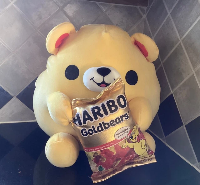 SNACKLES NANCY SUPER Sized 35cm Haribo Gold Bears Plush Soft Toy by ...