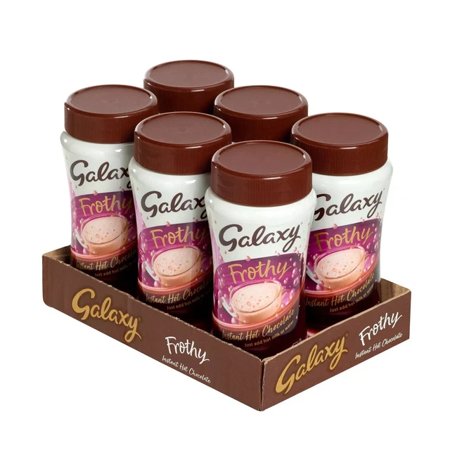GALAXY ULTIMATE FROTHY Hot Chocolate 275g (Pack of 6) 66 Servings Total £42.99 - PicClick UK