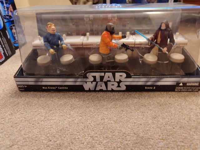 STAR WARS MOS Eisley Cantina Scène 2 Zutton Ponda Baba & Obi-Wan Kenobi ...