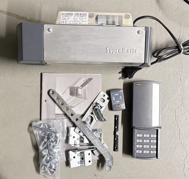 HÖRMANN GARAGENTORANTRIEB SUPRAMATIC E2 mit Drücker und Codetaster EUR 59,00 - PicClick DE
