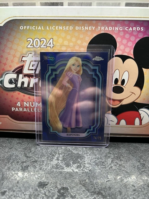 RAPUNZEL /75 TANGLED🔥 Topps Chrome Disney 2024 Princess £45.00 ...