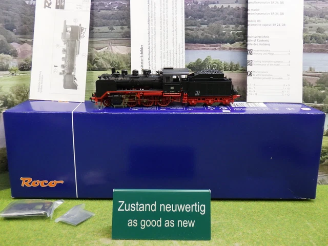ROCO 62214 H0 Schlepptenderlok DB BR 24 029 in OVP (GC) M0766 EUR 45,50 ...