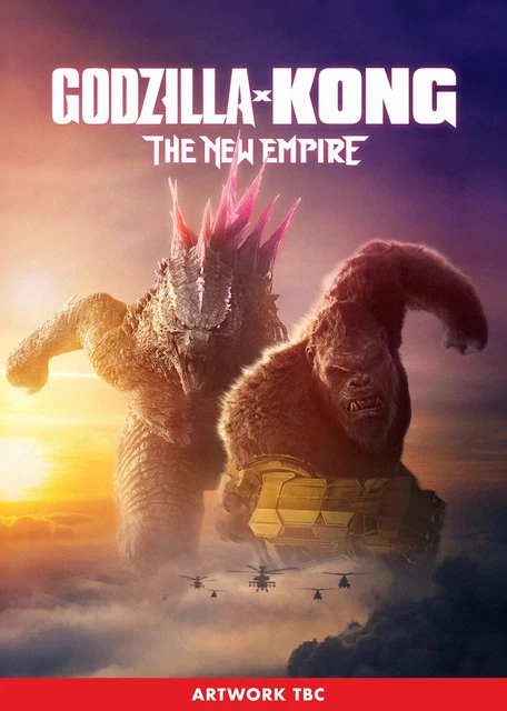GODZILLA X KONG: The New Empire [12] DVD - Pre-sale £9.99 - PicClick UK