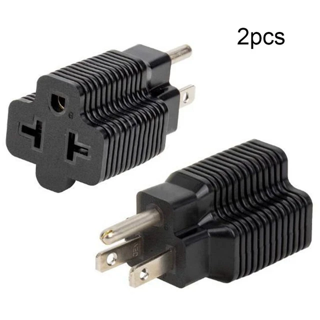 COMODA SPINA DI conversione da NEMA 515P a NEMA 520R perfetta per i lavoratori domestici EUR 22 ...